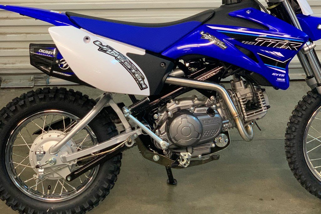 2008-2021 Yamaha TTR110 Full Chubby Exhaust - Langston Motorsports