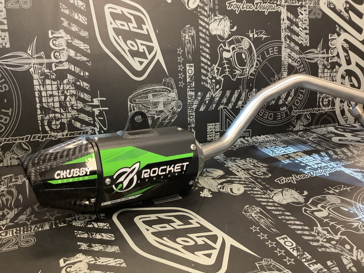 2010-2021 Kawasaki KLX110/L Full Chubby Exhaust - Langston Motorsports