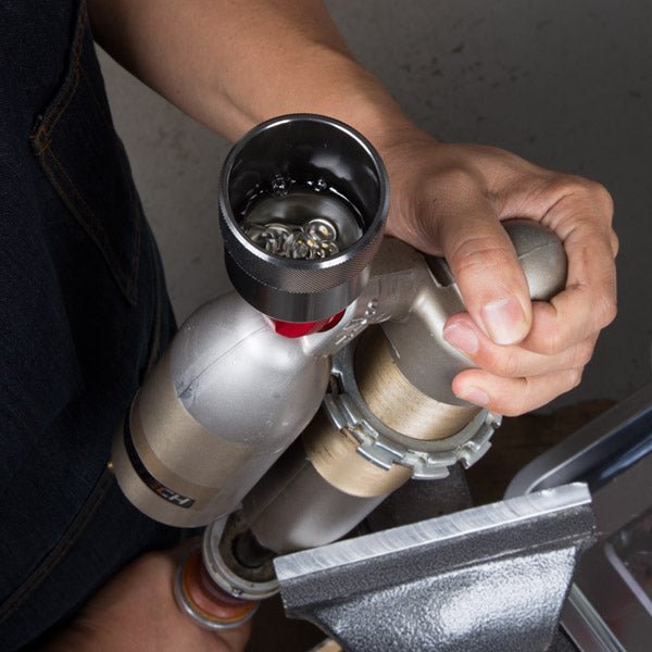 Rear Suspension Bleed Cup - Langston Motorsports