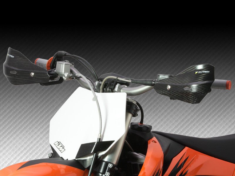Zeta Carbon Fiber Clamp on MX Hand Guards - Langston Motorsports